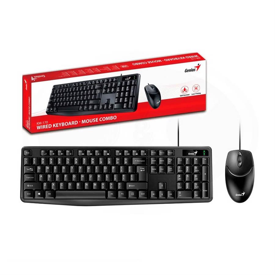 Combo Teclado + Mouse GENIUS KM-170